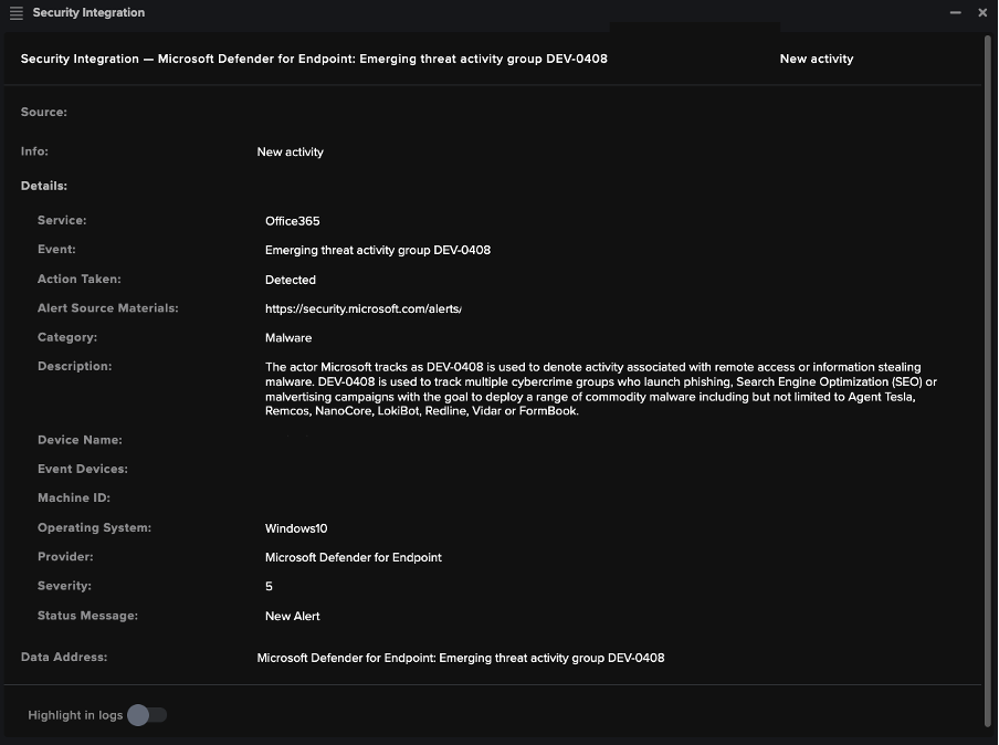Security Integrations: Enriching Darktrace with Microsoft Defender | Darktrace Blog